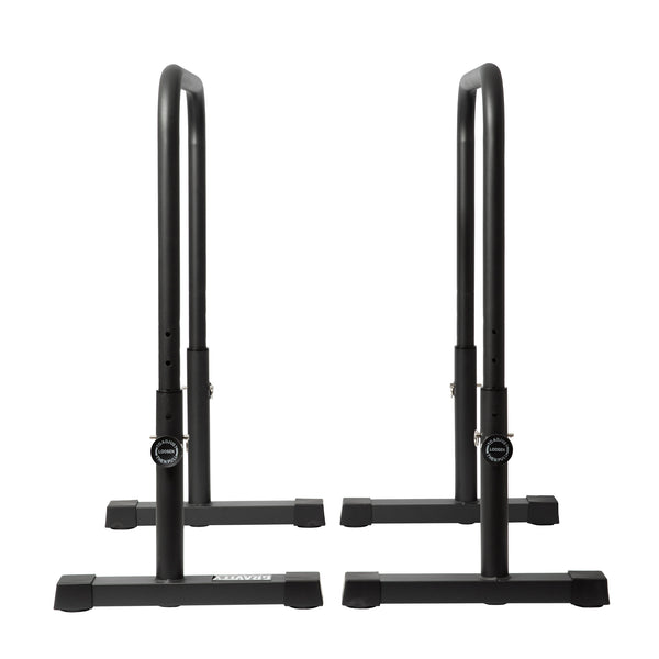 XL Adjustable Parallettes / Dips bars - Gravity Fitness Equipment