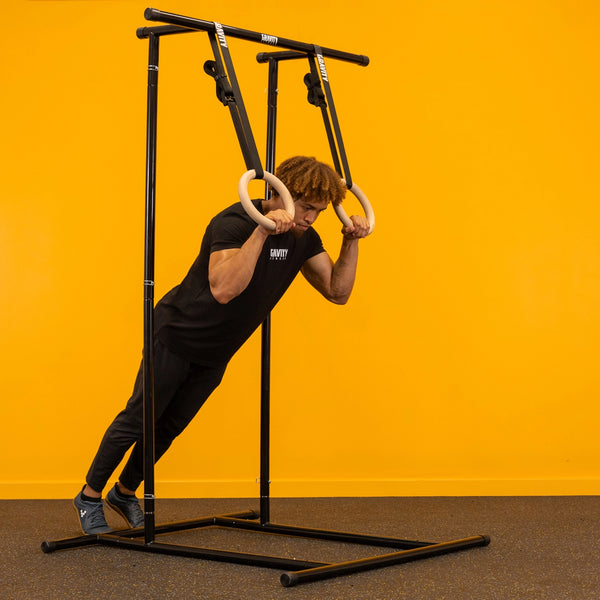 Gravity Fitness Wooden Gymnastic Rings - Gravity Fitness Equipment