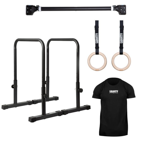 Small Space Calisthenics Bundle - Gravity Fitness Equipment